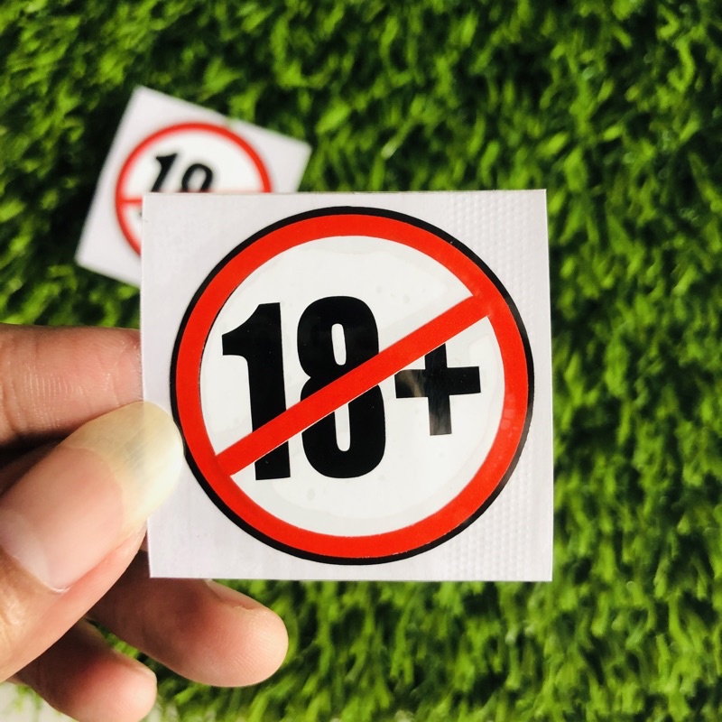 สติ๊กเกอร์ 18+ CUTTING STICKER | Shopee Thailand