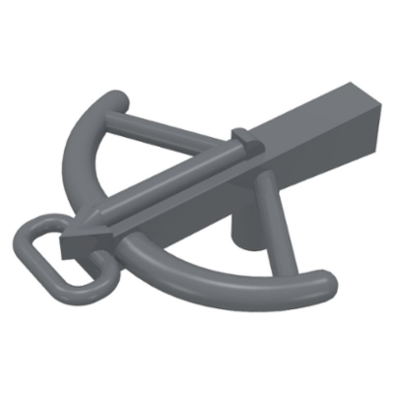 Part Lego 2570 Minifigure, Weapon Crossbow | Shopee Thailand