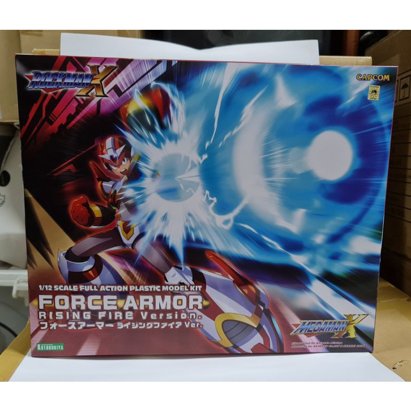 Rockman x force armor rising fire Ver. ของใหม่-แท้ | Shopee Thailand