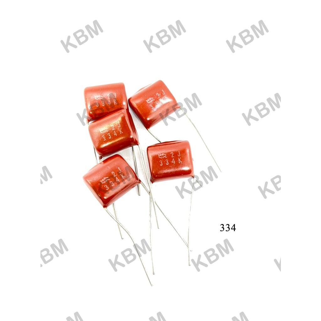 Capacitor (คาปาซิเตอร์) C334(0.33) 50V 63V 100V 250V 275V 400V 630V | Shopee Thailand