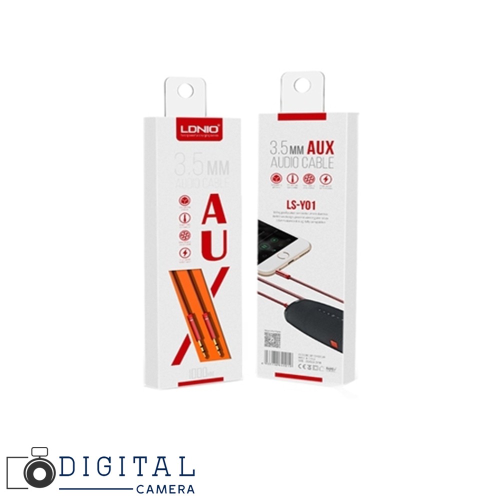 LDNIO LS-Y01 3.5mm AUX AUDIO CABLE | Shopee Thailand