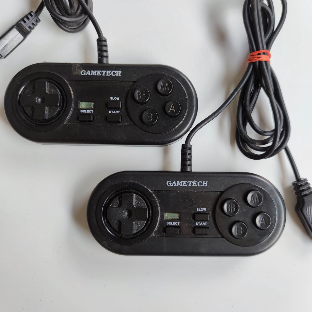 ยกกอง ตามสภาพ ไม่เทส ชุดที่ 4 จอยเครื่อง NEO FAMI Gametech 2 ตัว | Shopee Thailand