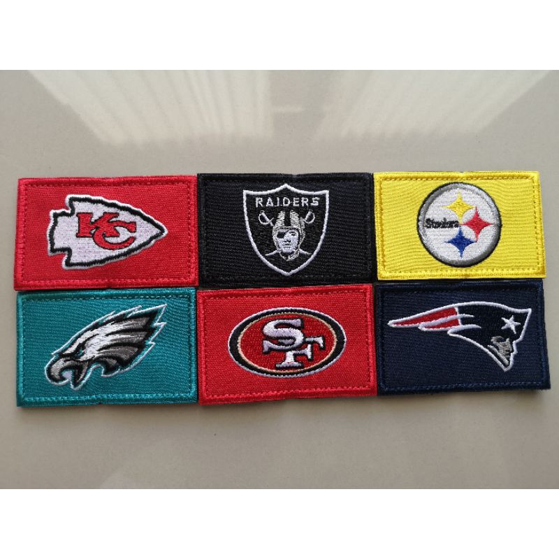 NFL Team Logo Patchs | Shopee Thailand
