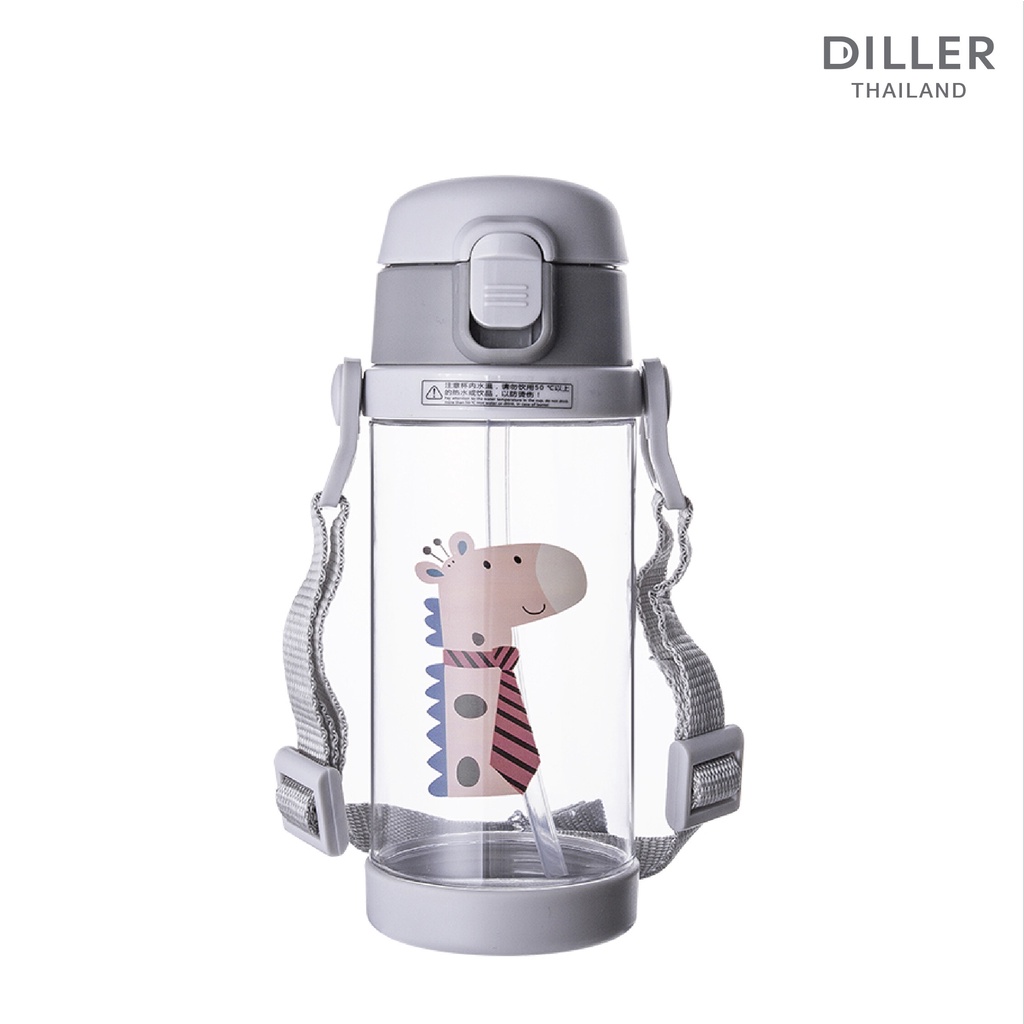 (พร้อมส่งจากไทย) Diller Tritan Flask 350ml (D8842 D2314 D2583 ) ขวดน้ำ ...