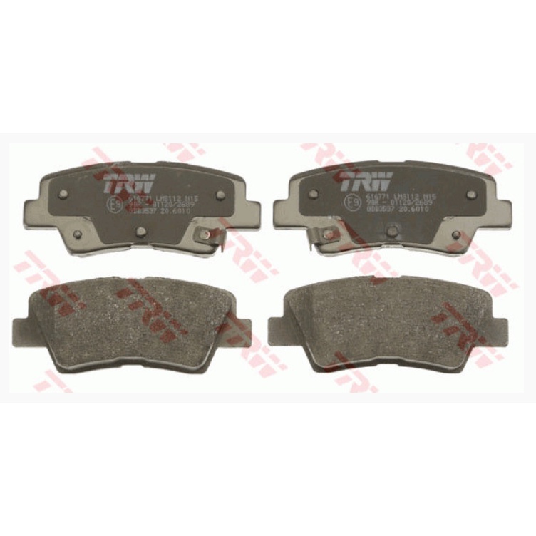 ผ้าดิสเบรคหลัง HYUNDAI ACCENT RB ELANTRA MD UD 2010- SONATA 2005 ...