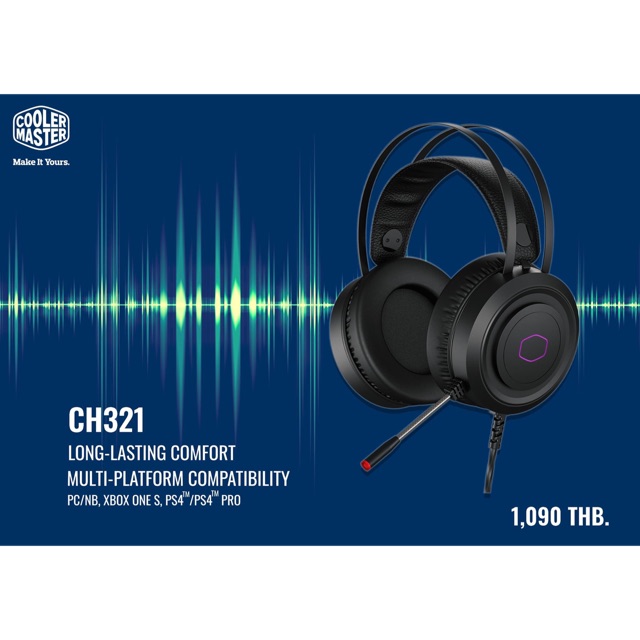 Cooler Master CH321 Gaming Headset | Shopee Thailand