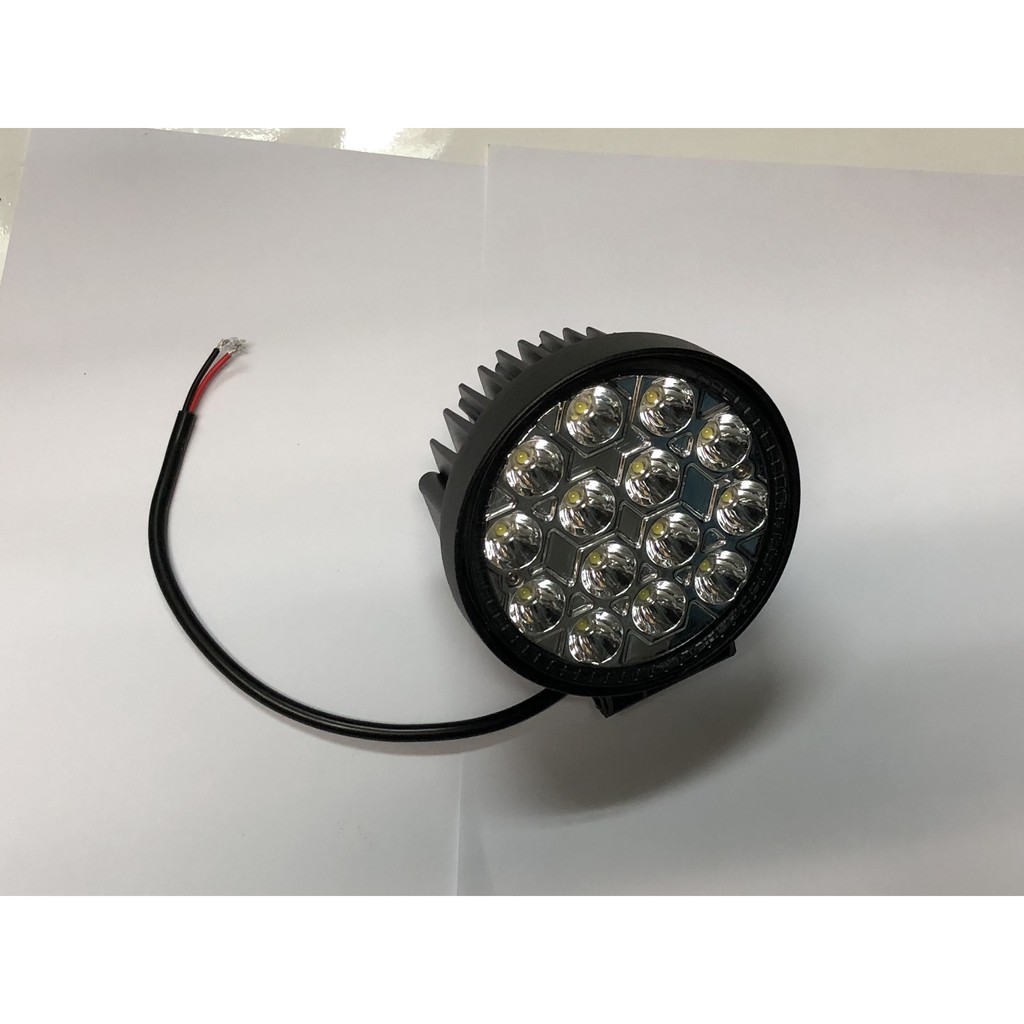 ไฟ LED ทรงกลมขนาด 42W 10-30V DC ลำแสงสีขาวแบบสปอตไลท์ | Shopee Thailand