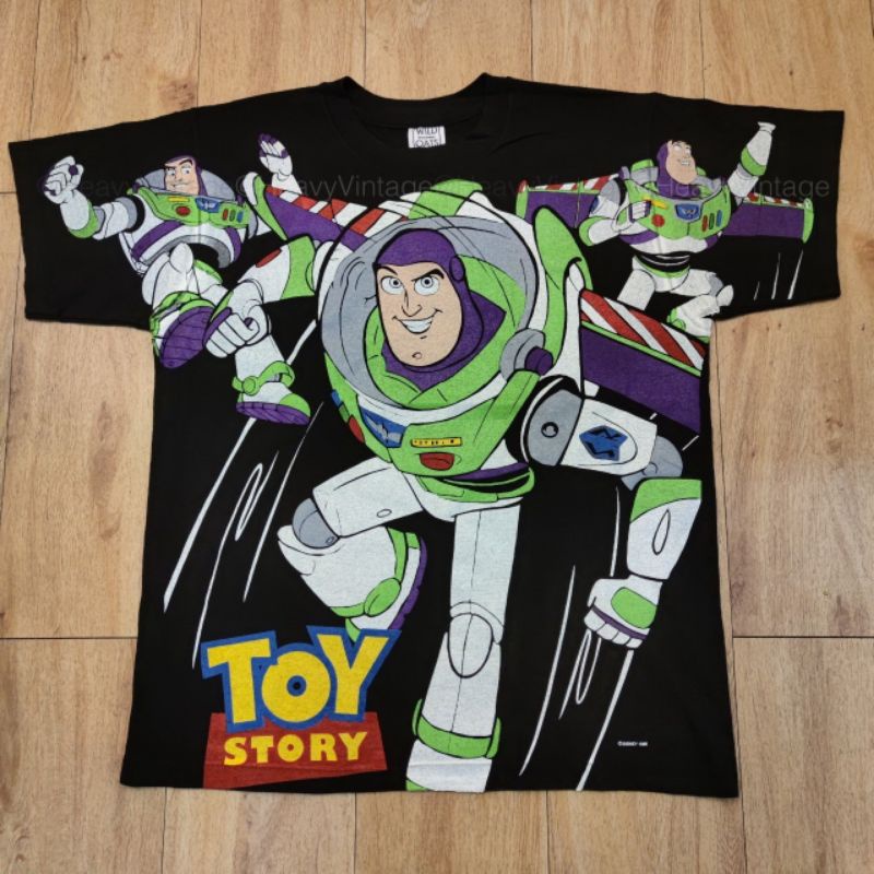TOY STORY BUZZ LIGHT-YEARS VS WOODY BOOTLEG OVERPRINT CARTOON MOVIE ...
