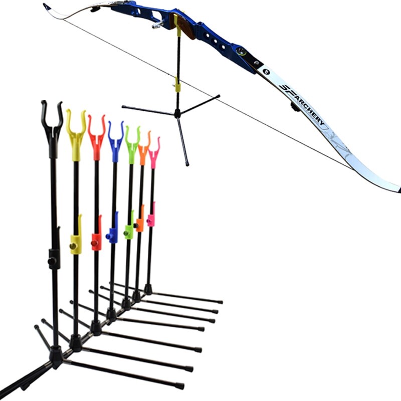 Elong Outdoor Folding Bow Stand Adjustable for Compound Bows | Shopee ...