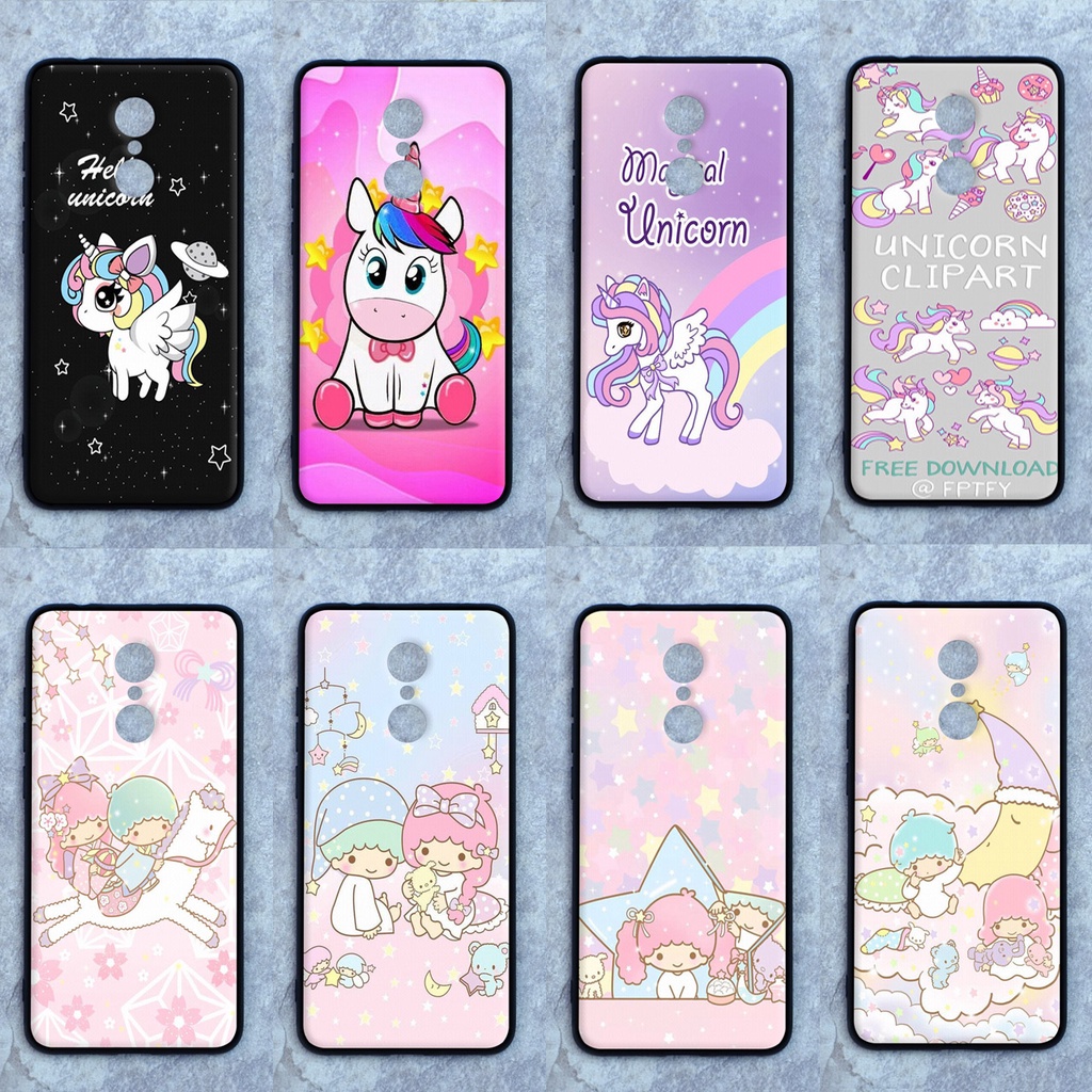 เคส Xiaomi Redmi 5 ลายยูนิคอร์น-ลิเติ้ลทวิน ขอบนิ่มหลังแข็ง เคสมือถือ ...