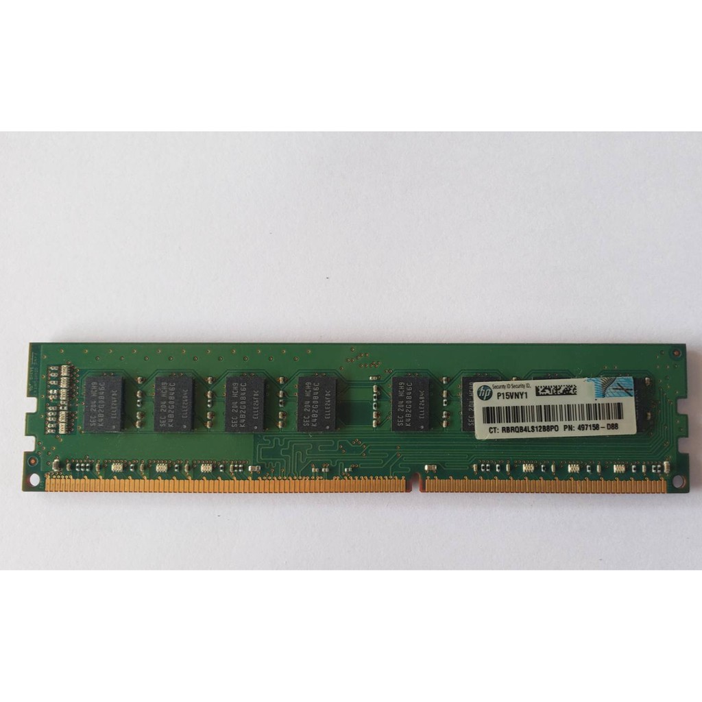 Samsung M378B5273CH0-CH9 4GB PC3-10600U DDR3 1333 Desktop Memory Kit ...