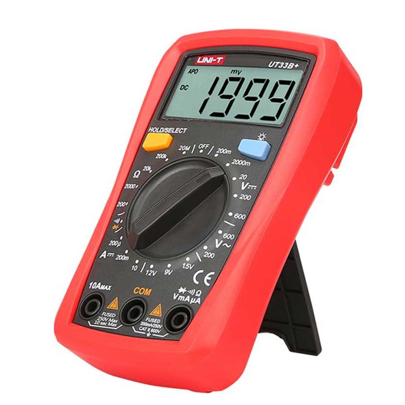 UNI-T UT33B+ Digital multimeter มัลติมิเตอร์ดิจิตอล คุ้มค่า แม่นยำ ครบ ...