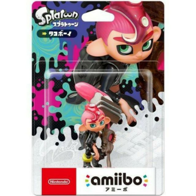 Amiibo Pink Octoling Boy (Splatoon Series) | Shopee Thailand