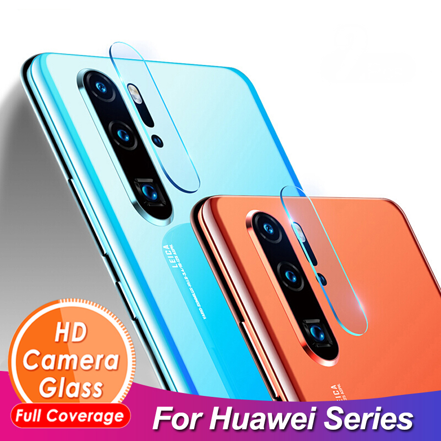 ฟิล์มกระจกเลนส์กล้อง สำหรับ Huawei P20 Lite P30 Pro P40 Nova 5T 7i 7 SE 8i Y9 Prime 2019 Y9S Y7A ...