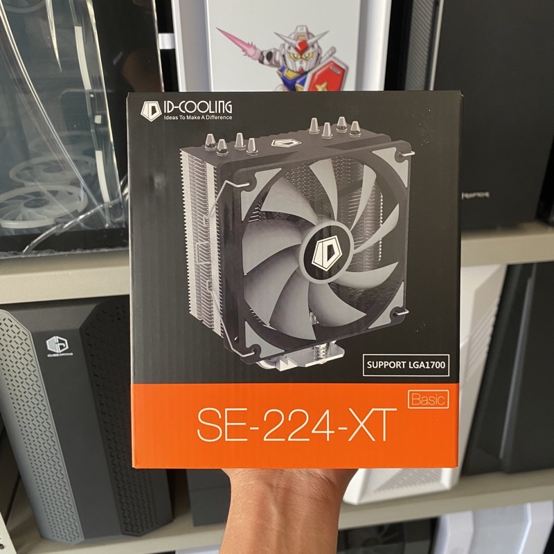 Id-cooling SE-224-XT Basic Dual Fan CPU Cooler Intel LGA 1700 1200 115x ...