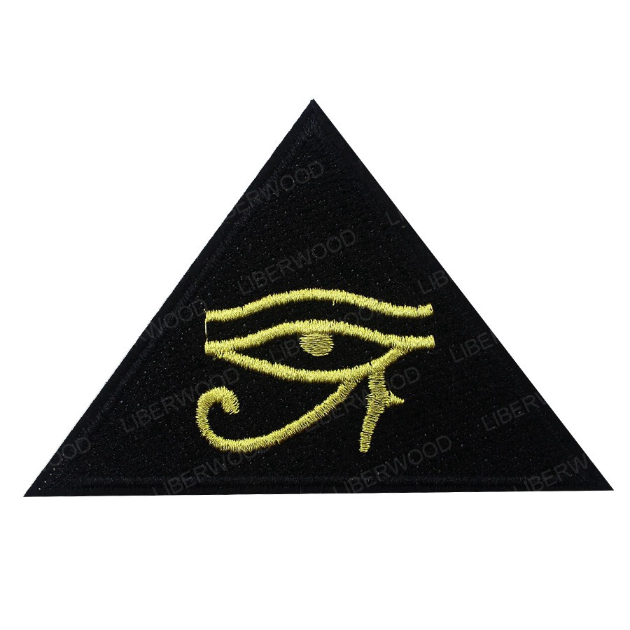 Eye Of Horus Patch Ancient Egyptian Symbol Protection Power Iron On Sew ...