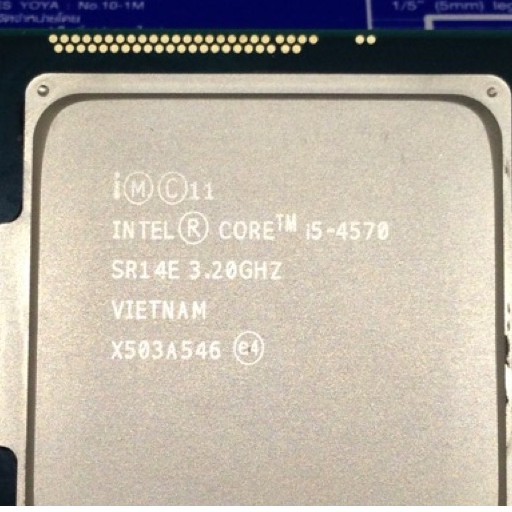intel Core i5-4570 @ 3.2 GHz Up to 3.6GHz มือสองสภาพนางฟ้า ประกัน 1 ...