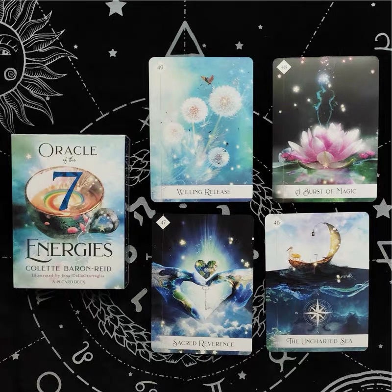 Seven Energy Oracle Card Oracle of the 7 Energies Energy Guide เกม ...