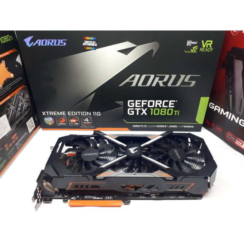 Gigabyte AORUS GeForce GTX 1080 Ti Xtreme Edition 11G | Shopee Thailand