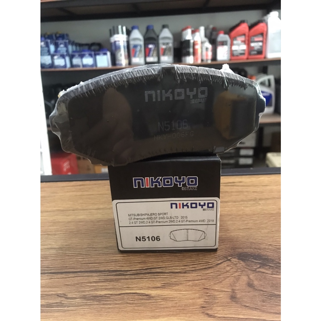 ผ้าเบรคหน้า PAJERO SPORT, NEW PAJERO ปี 2015,2018 -N5106 | Shopee Thailand