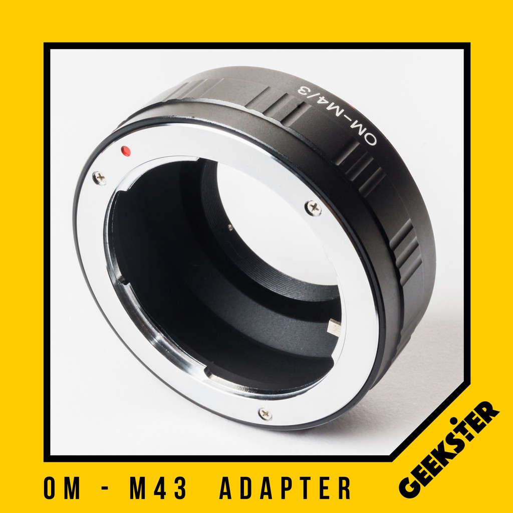 เมาท์แปลง OM-M43 ( Olympus OM - Olympus / Lumix M43 Adapter / โอลิมปัส Lens Adapter ) | Shopee ...
