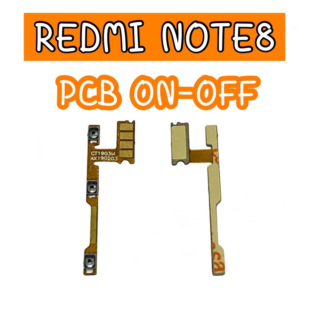 แพรสวิต ปิด - เปิด PCB on-off RedmiNote8 แพรเปิด-ปิด Redmi note8 แพร ...