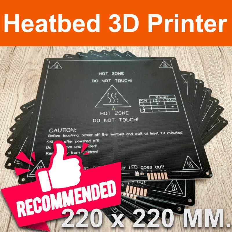 (3D printer) Heat bed 220 x 220 mm (3D printer) | Shopee Thailand
