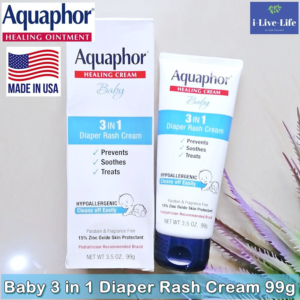 🇺🇸 USA 🇺🇸 [USA] ครีมลดผดผื่นผ้าอ้อม ซึมซับรวดเร็ว Eucerin Aquaphor Baby ...
