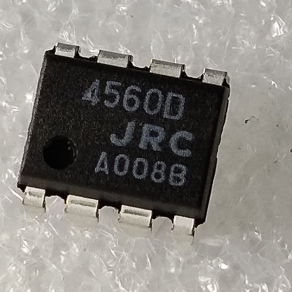 4560 JRC4560 NJM4560D ของแท้ New Japan Radio เกรดญี่ปุ่น | Shopee Thailand