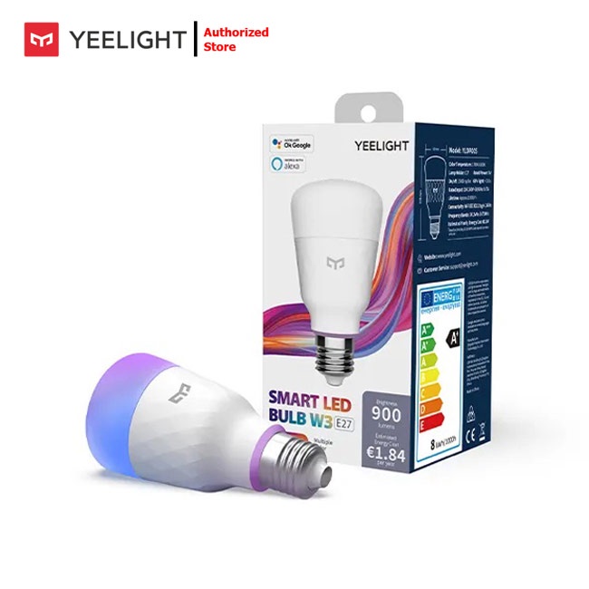 [ประกัน 15 เดือน] Yeelight Smart LED Bulb W3 (Multicolor) - หลอดไฟแอลอี ...