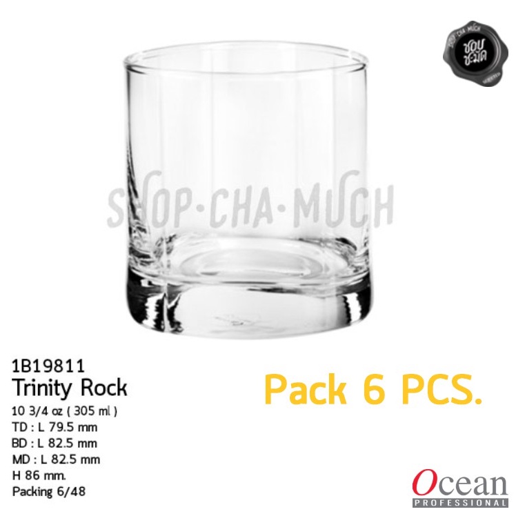 ชุดแก้วน้ำ Ocean Trinity Rock / Long Drink - แพ็ก 6 ใบ | Shopee Thailand