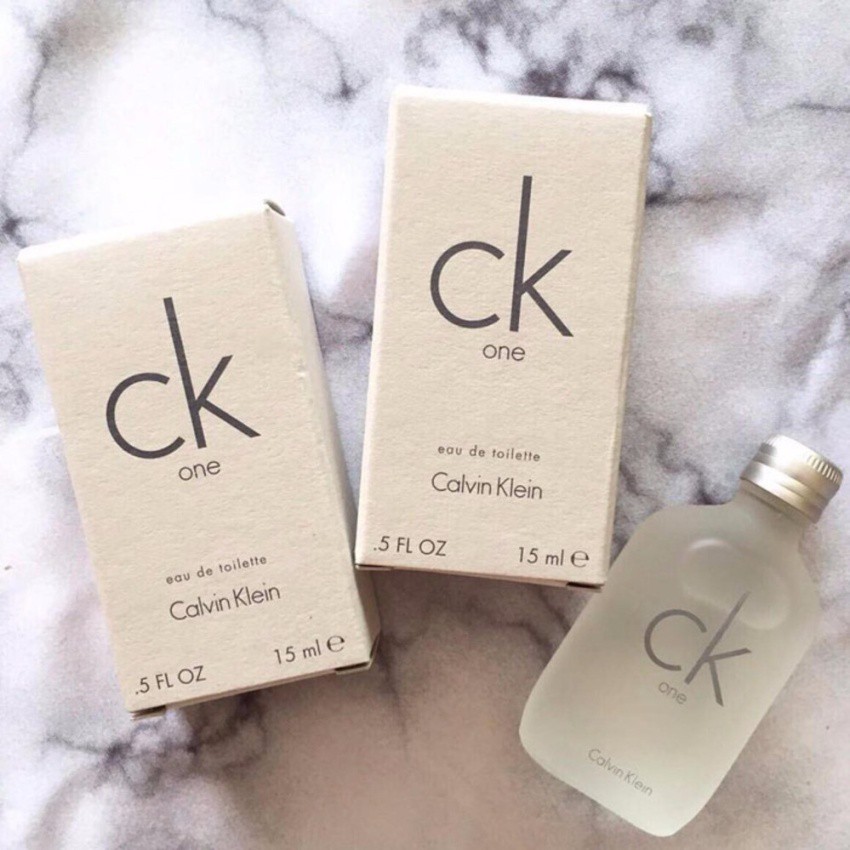 Calvin Klein CK One EDT 15ml. (2 ขวด) | Shopee Thailand