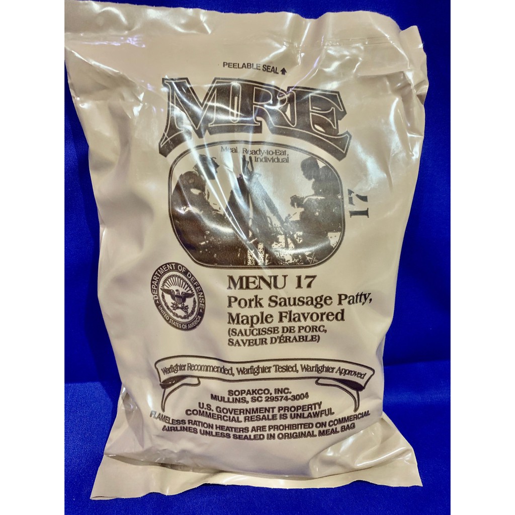 อาหาร MRE MENU 13-24 | Shopee Thailand