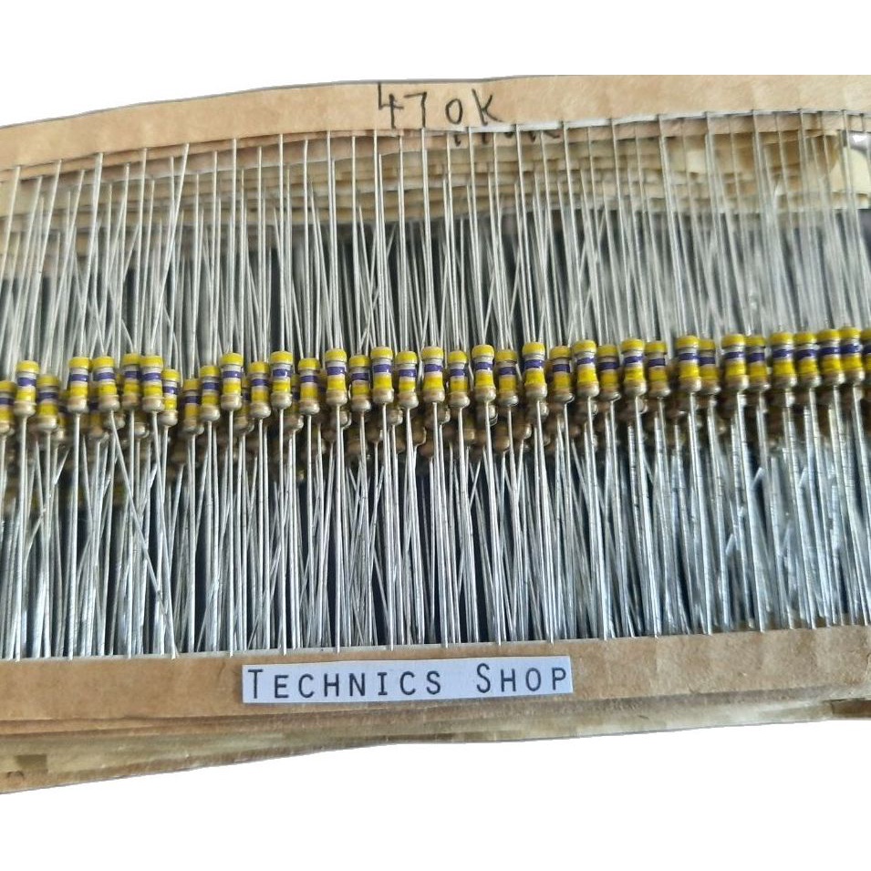 ตัวต้านทาน 470 Kโอห์ม 1/4W จำนวน 20 ตัว Resistor 470 KOhm 20 pcs ...