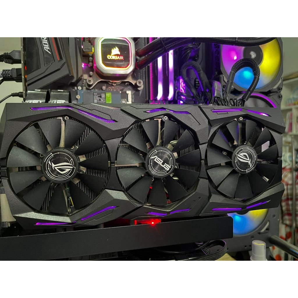 การ์ดจอ asus strix rog GTX 1080Ti VGA ASUS ROG-STRIX-GTX1080TI-11G ...