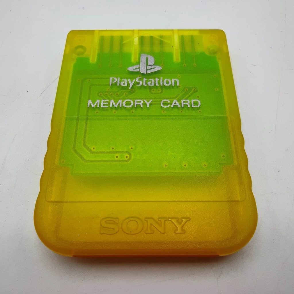 PS1 เมมเซฟเกมส์ ของแท้ SONY ใช้งานได้ปกติ Memory Card Save PSone ...