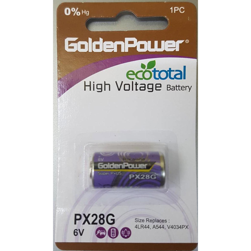 ถ่าน Golden Power PX28G, 4LR44, A544, V4034PX ของแท้100% | Shopee Thailand