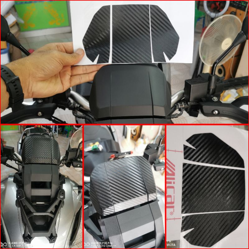 สติ๊กเกอร์เคฟล่า ใต้ชิว ADV350 | Shopee Thailand