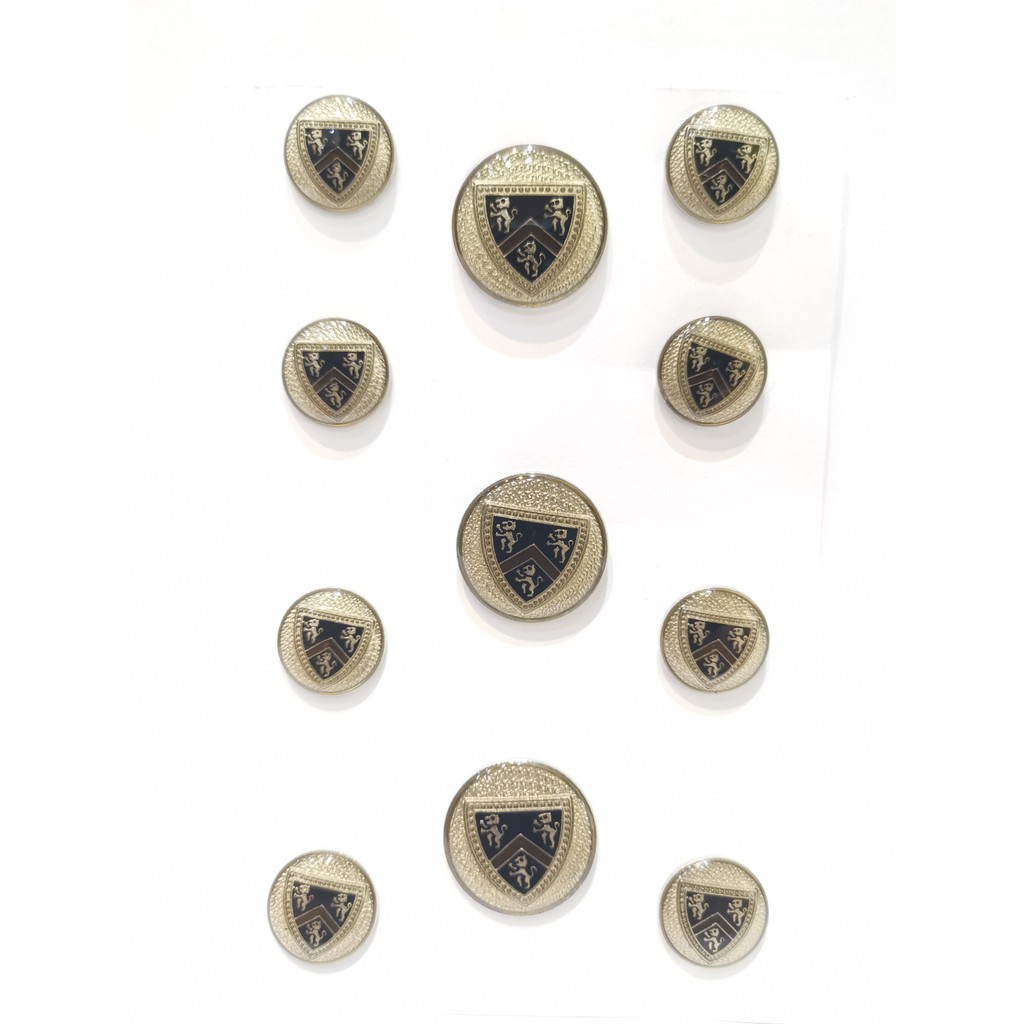 BLAZER BUTTONS NUMBER 54 (กระดุมสูทเบลเซอร์เบอร์ 54) | Shopee Thailand