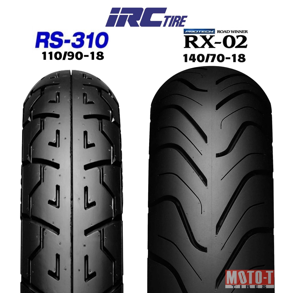 ยาง Royal enfield 650 / Kawasaki W800 ยี่ห้อ IRC RS-310&RX-02 | Shopee ...