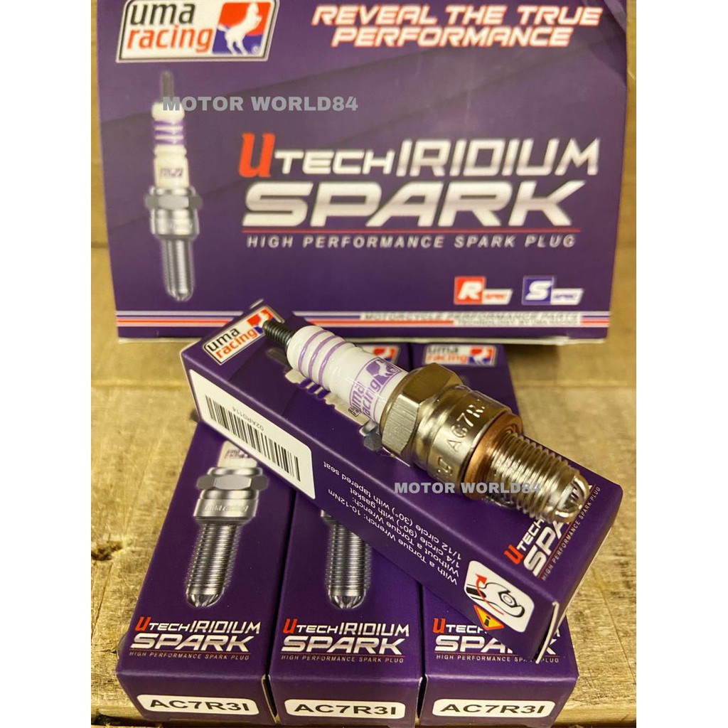 Plug UMA RACING IRIDIUM AC7R31 -EX5 / KRISS / W100 / SRL 110 UMA ...