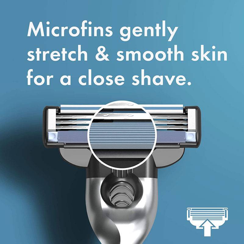 ใบมีด 3 3 ชั้น 4 ใบมีด สําหรับ Gillette Mach | Shopee Thailand