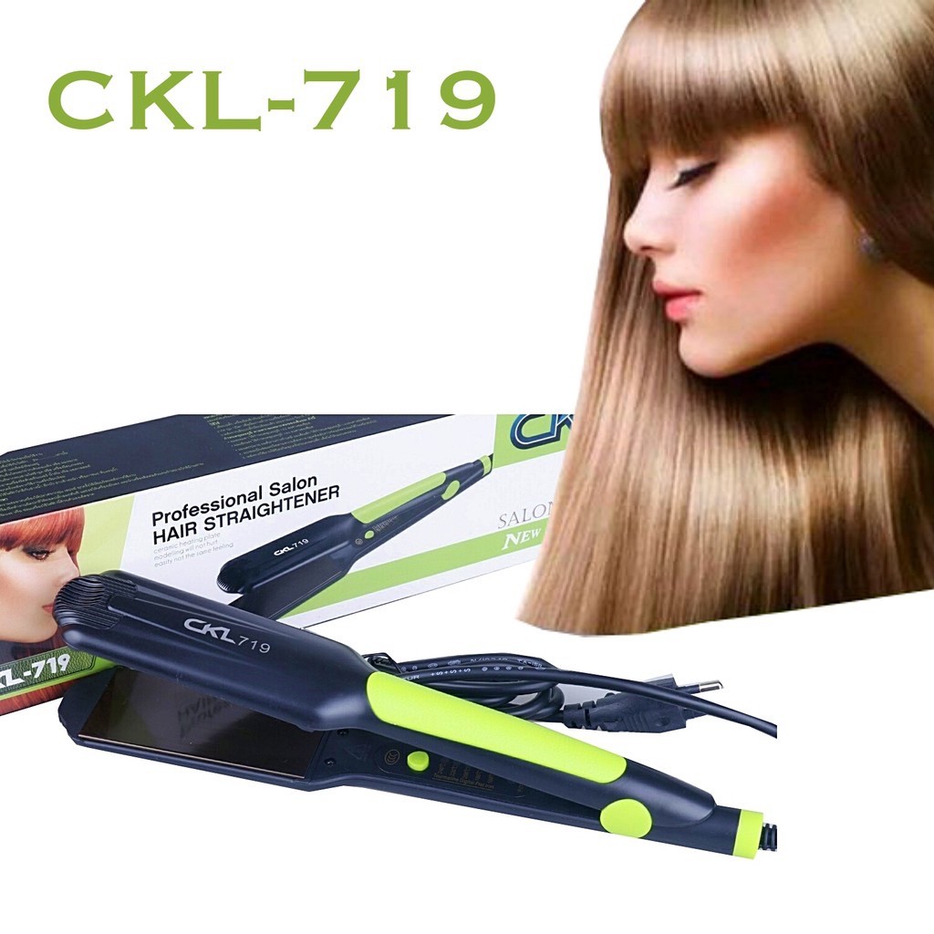 CKL-719 🔥 พร้อมส่ง 🔥 เครื่องหนีบผม เครื่องม้วนผม CKL 719 ที่หนีบผม ที่ม้วนผม รีดผม แกนม้วนผม ...