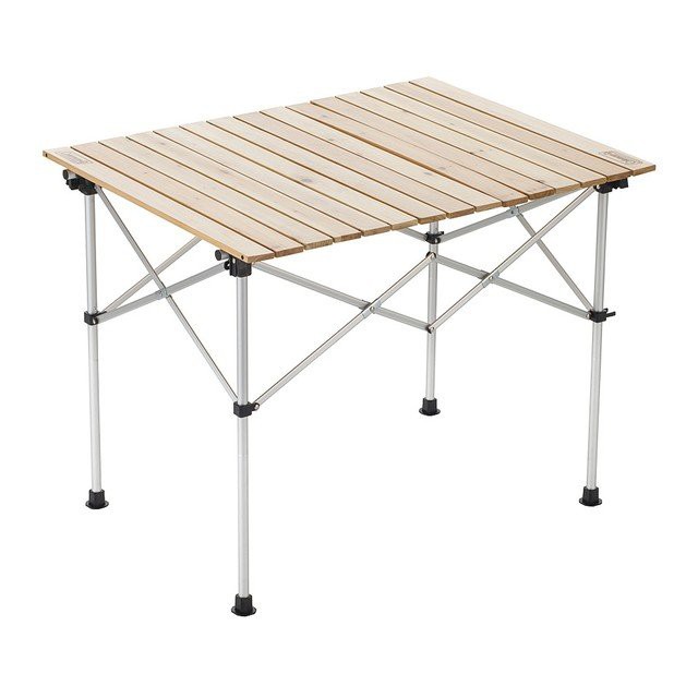 โต๊ะ Coleman Natural Wood Roll Table/90 | Shopee Thailand