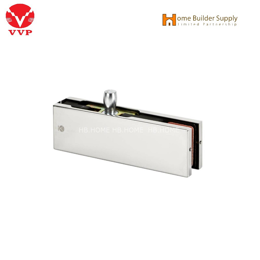 FT30 ตัวหนีบช่องแสงบน-สีสแตนเลส -สำหรับประตูกระจกบานเปลือย FT30-PS แบรนด์ VVP(วีวีพี) | Shopee ...