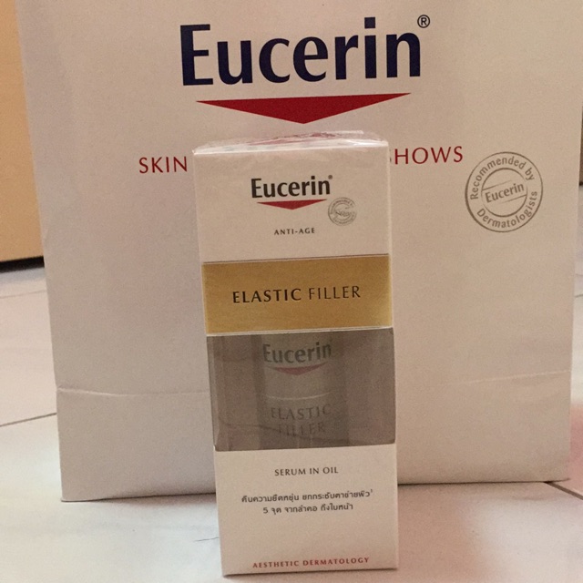 Eucerin Elastic Filler Serum In Oil [ส่งฟรี Kerry] | Shopee Thailand