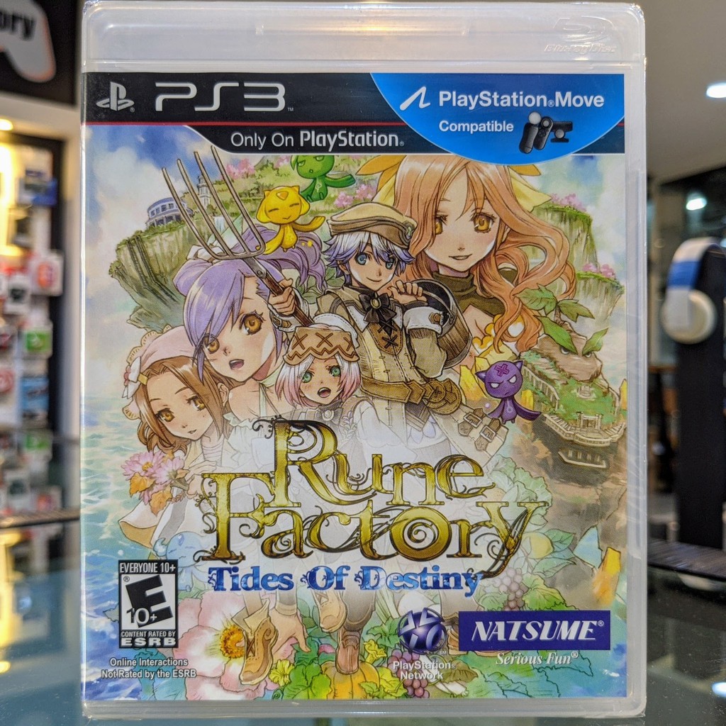 (ภาษาอังกฤษ) มือ1 PS3 Rune Factory Tides of Destiny เกมPS3 แผ่นPS3 (PS ...