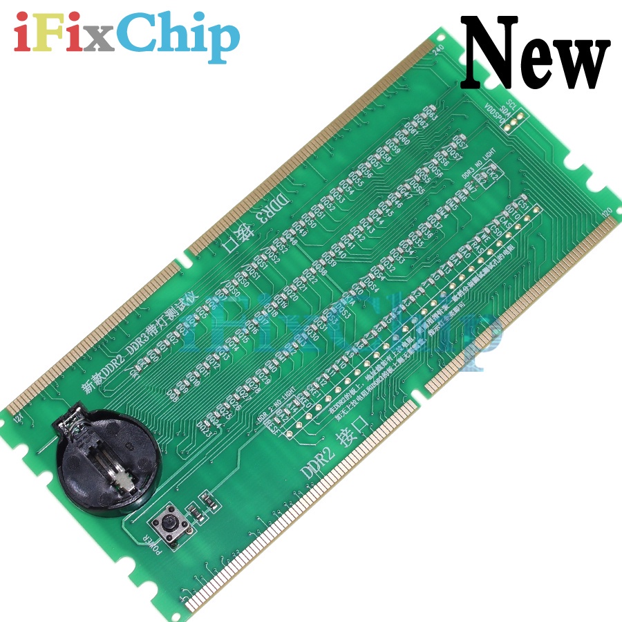 เมนบอร์ดแล็ปท็อป DDR2 DDR3 DDR4 การ์ดทดสอบวิเคราะห์ SDRAM SO-DIMM Pin Out การ์ดทดสอบ LED B ...