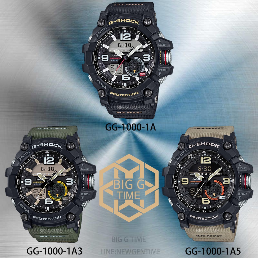 นาฬิกา Casio G-Shock GG-1000 Series รุ่น GG-1000-1A/GG-1000-1A3/GG-1000 ...