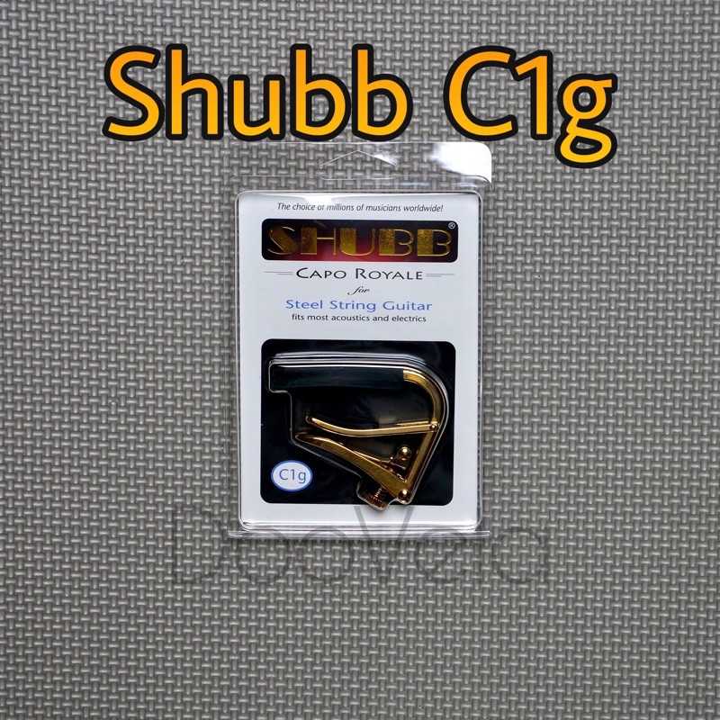 Shubb Capo C1g "Royale" Gold คาโป้นิกเกิ้ลระบบโรลลิ่ง สีทอง สำหรับ ...